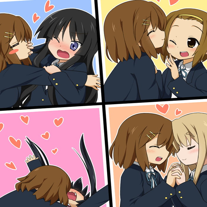Yui gives everyone a kiss - 9GAG