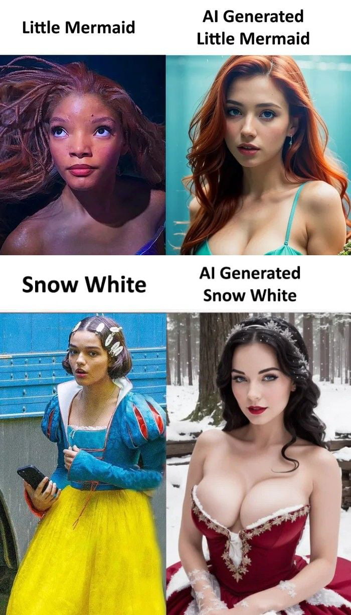 AI > Disney - 9GAG