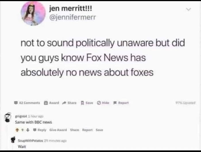 There is no fox - 9GAG