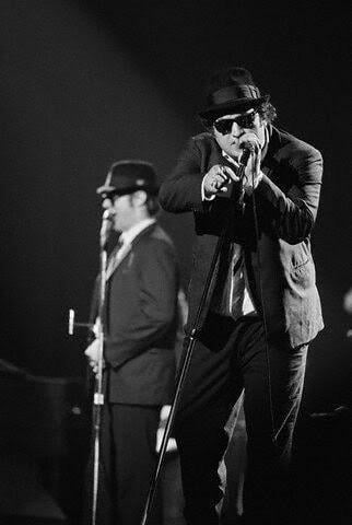 The Blues Brothers, 1980. John Belushi as "Joliet" Jake Blues and Dan ...