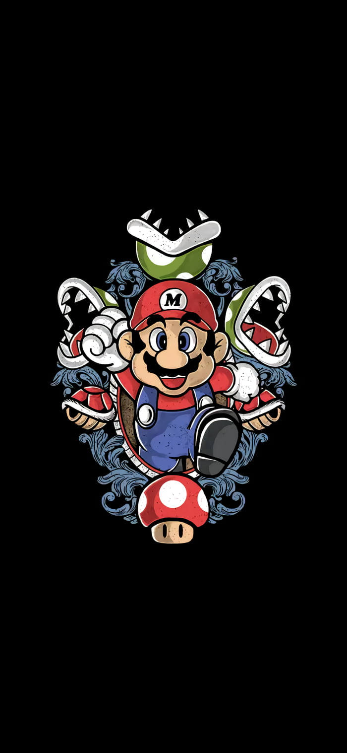 Red Plumber (1440x3120) - 9GAG