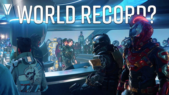 115 real life players on board a spaceship moving through 3d space ...