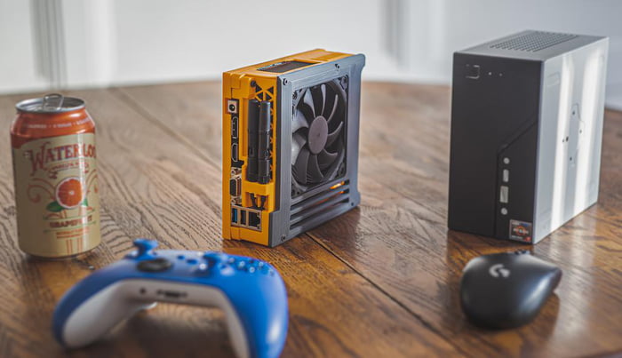 Asrock Ryzen X300 Mini PC DeskNano 1.16L Prototype Mod Case by by ...