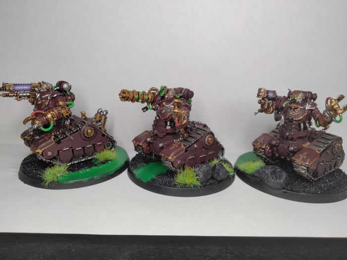 These three knuckleheads took WAY too long to paint due to burnout. My ...