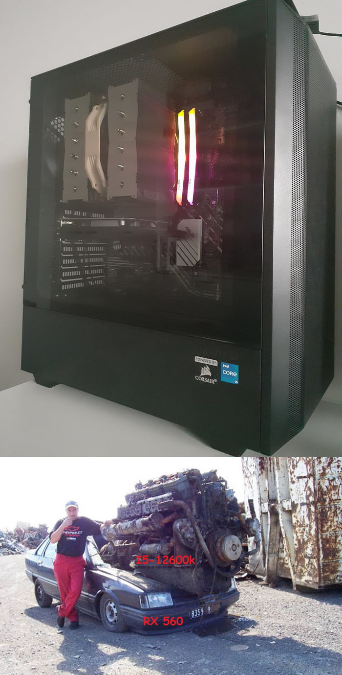 Rate my first build... specs and reasoning in the comments. - 9GAG