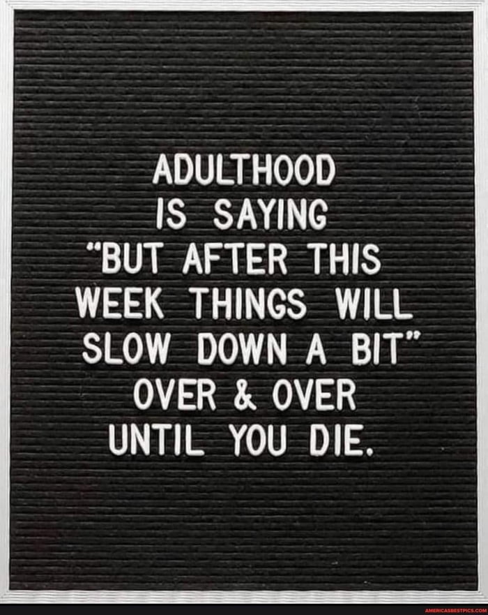 But after this week… - 9GAG