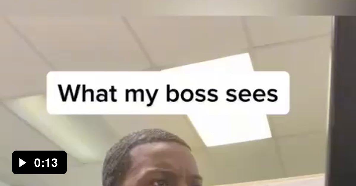 My boss thinks I work damn hard haha - 9GAG