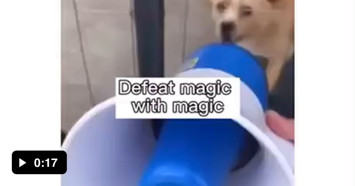 Magic must defeat magic - 9GAG