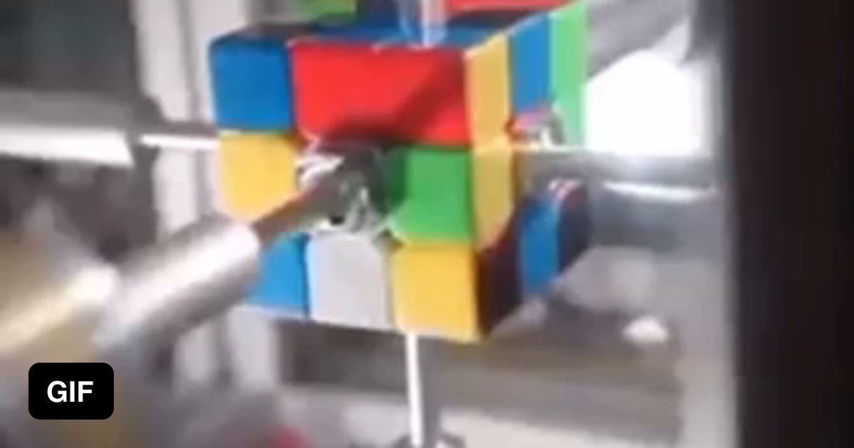 MIT robot solves Rubik’s cube in world record time: 0.38 seconds - 9GAG