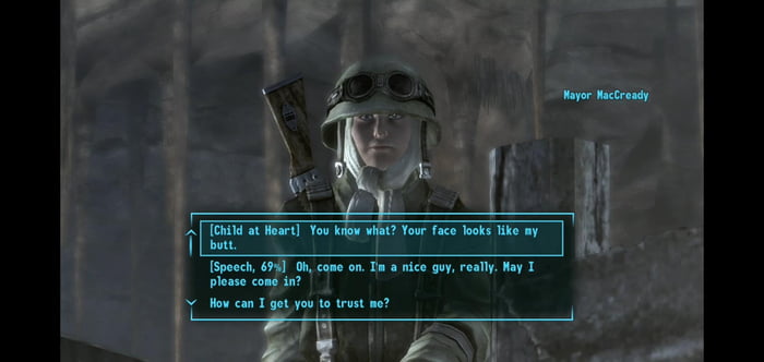 What's your favourite dialogue choice in a video game - 9GAG