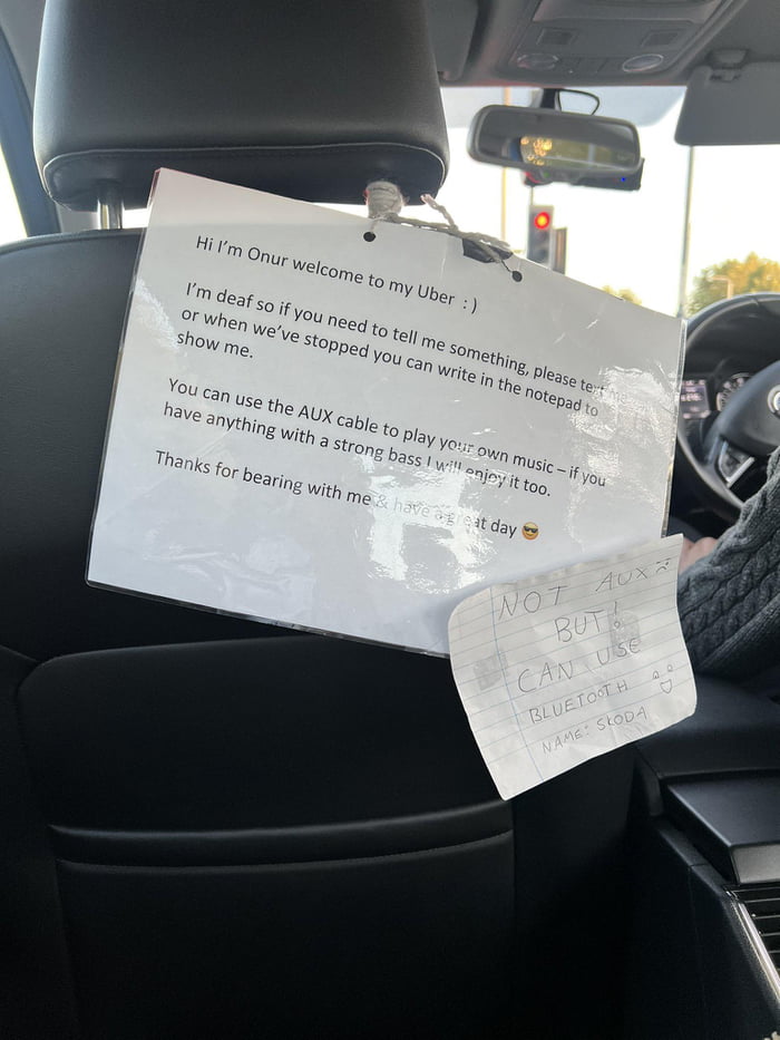 Most wholesome Uber driver you’ll ever meet - 9GAG