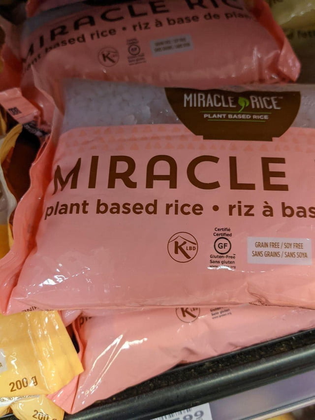 Plant based rice - 9GAG