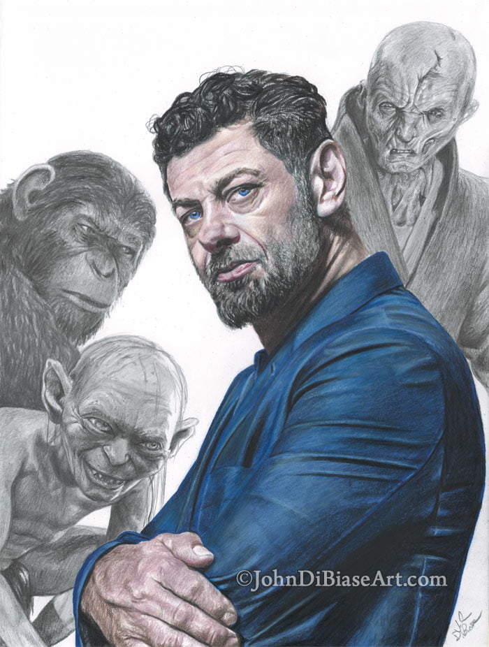 Happy Birthday, Andy Serkis ( Actor | Producer | Director ) ( Art by ...