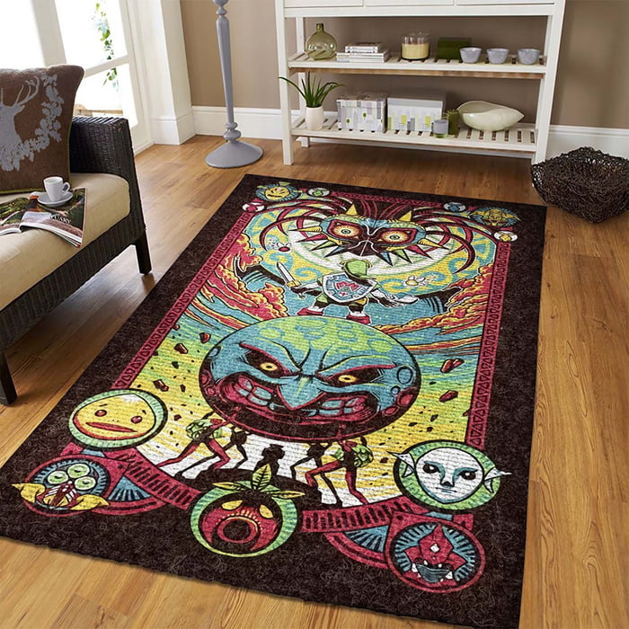 Majoras Mask Rug - 9GAG