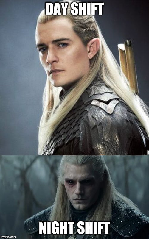 Night shift is not tough... - 9GAG