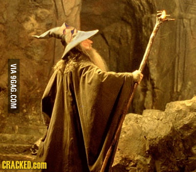 Asked my friend, what if Gandalfs hat was the sorting hat. - 9GAG