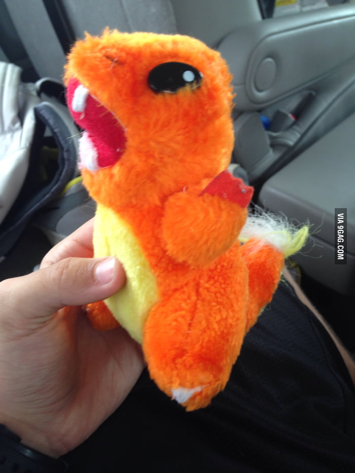 Charmander Stuffy my Great Aunt just gave me!! - 9GAG