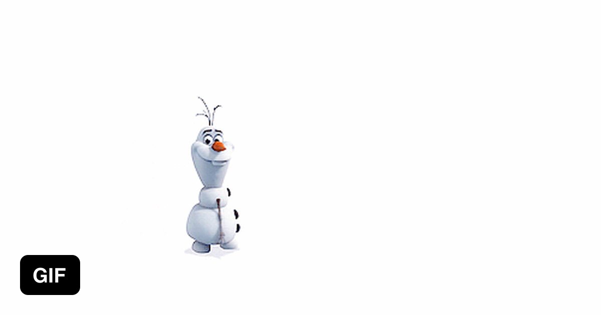 Probably the best gif of Olaf - 9GAG