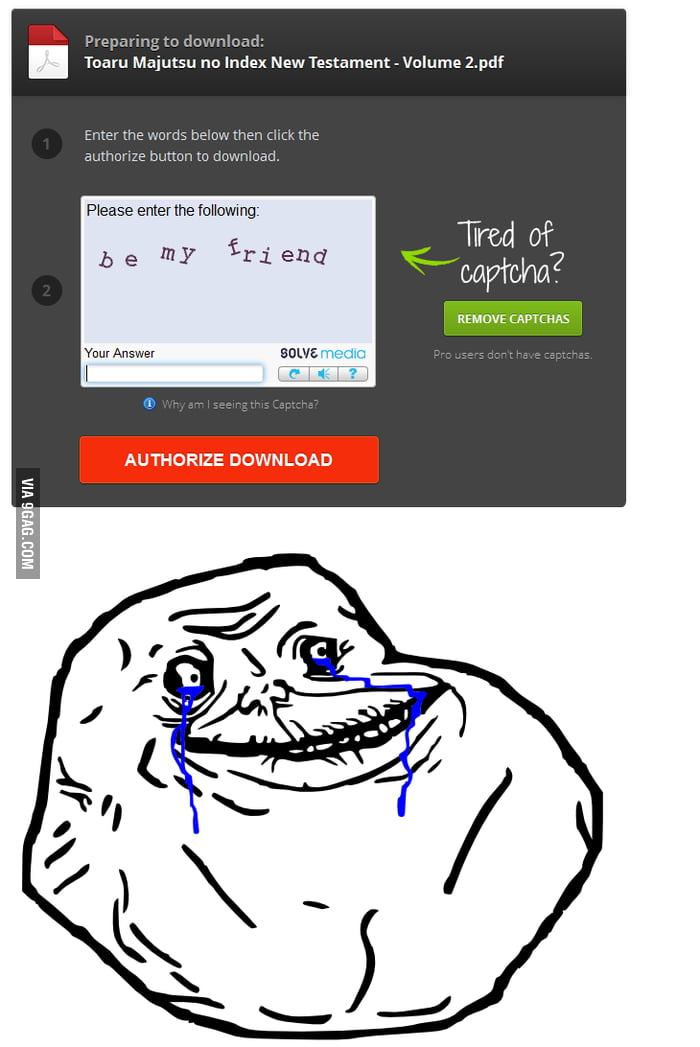 So I got this captcha... - 9GAG