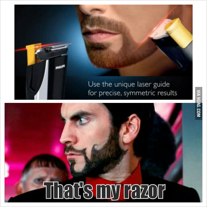 That's my razor - 9GAG