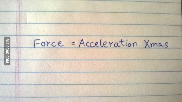 Physics wishes you a Merry Christmas! - 9GAG