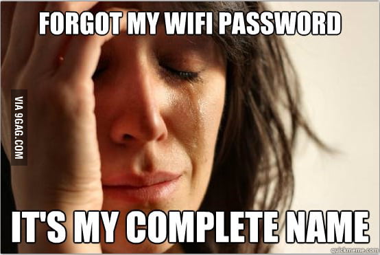 Forget my own name - 9GAG