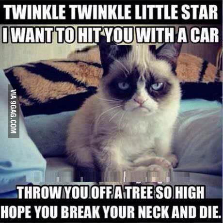 Grumpy cat's goodnight song - 9GAG