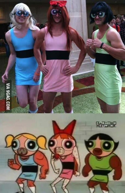Powerpuff girls in real life - 9GAG