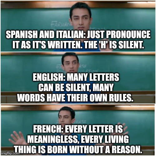 Why is this geh language so complicated - 9GAG