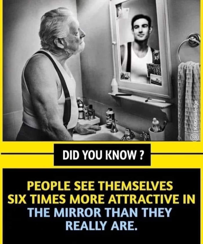 Mirrors are lying! - 9GAG