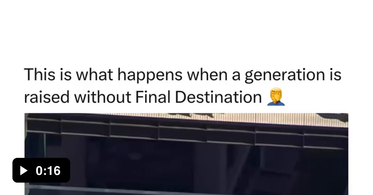 This pool is a Final Destination waiting to happen. - 9GAG