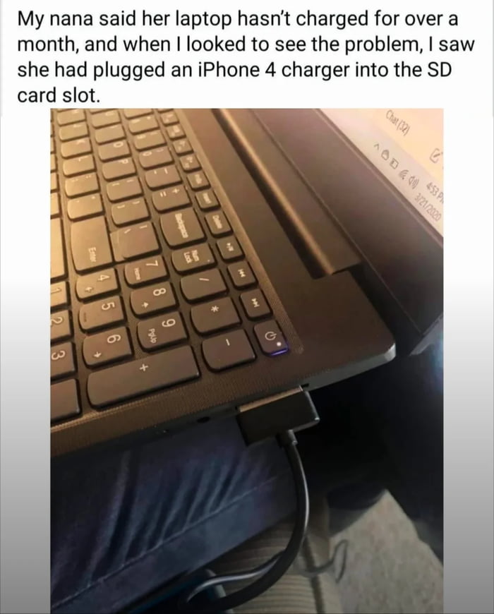 Classic tech support moment with grandma. - 9GAG