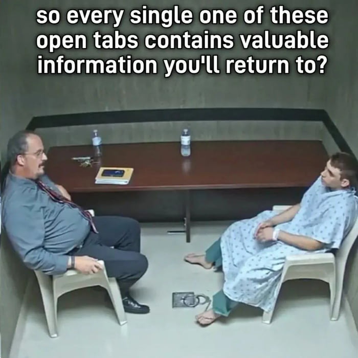 Good thing they hid the tab count - 9GAG