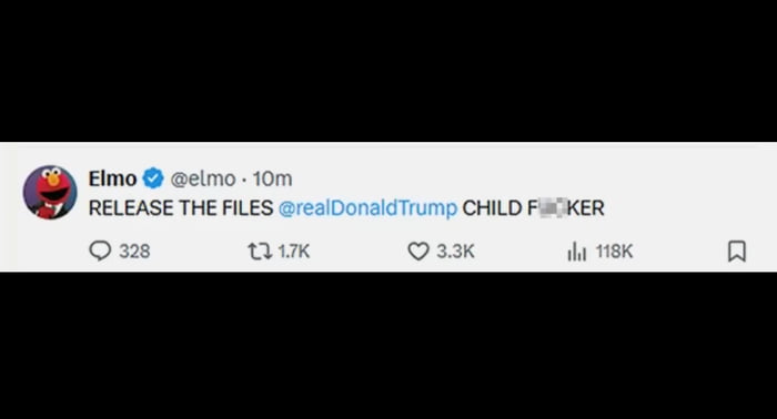 Lmfao elmo got hacked - 9GAG