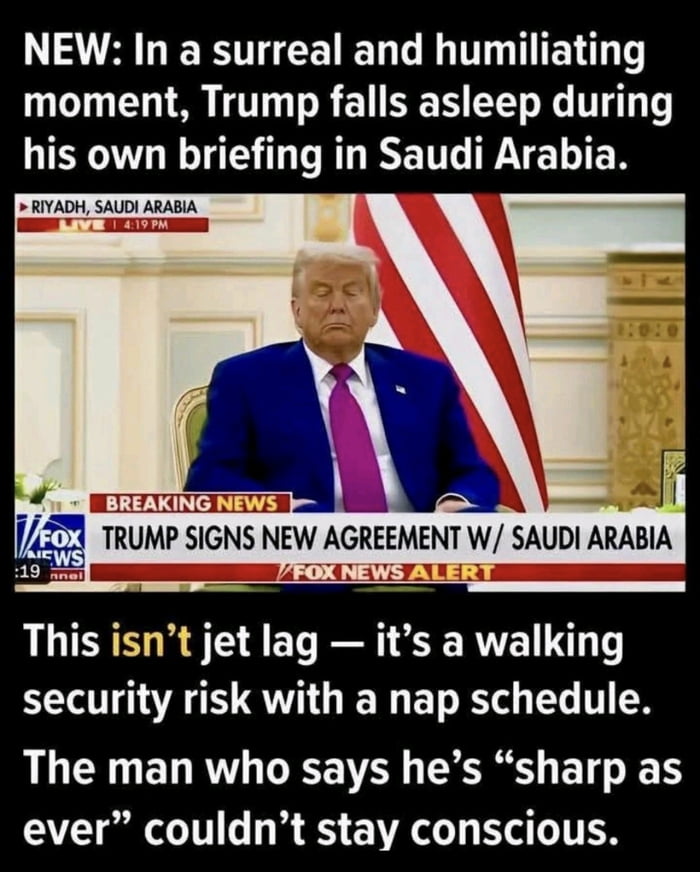 Sleepy Donny - 9GAG