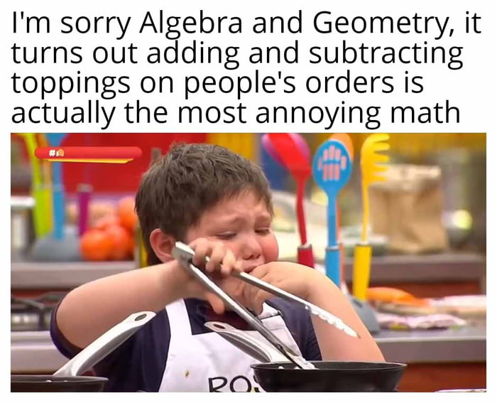 It's always on a giant order, or when you're aready busy. - 9GAG