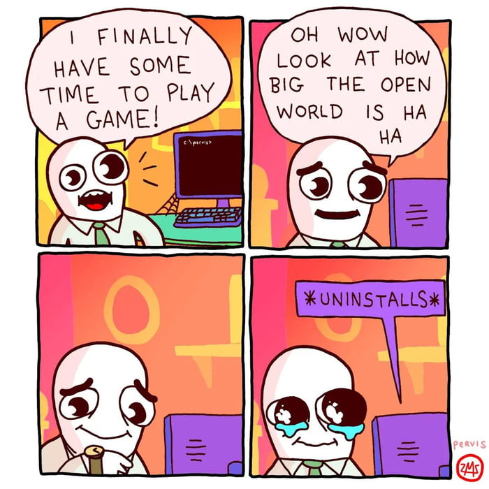 Yeah, open world - 9GAG