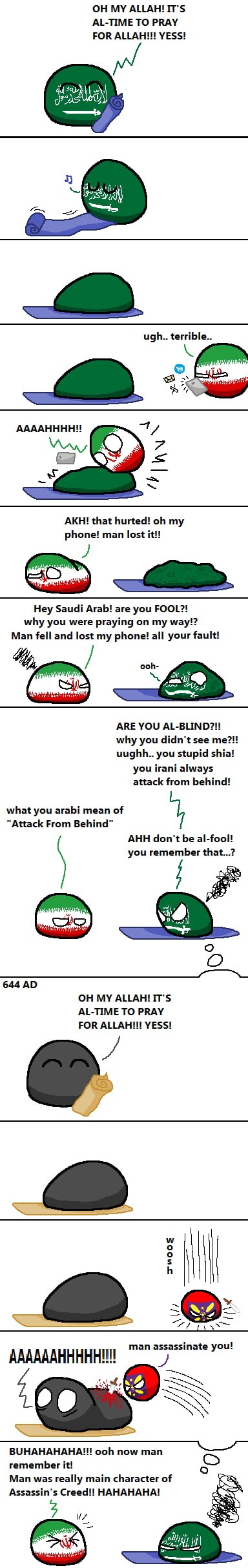 "Attack From Behind" - 9GAG