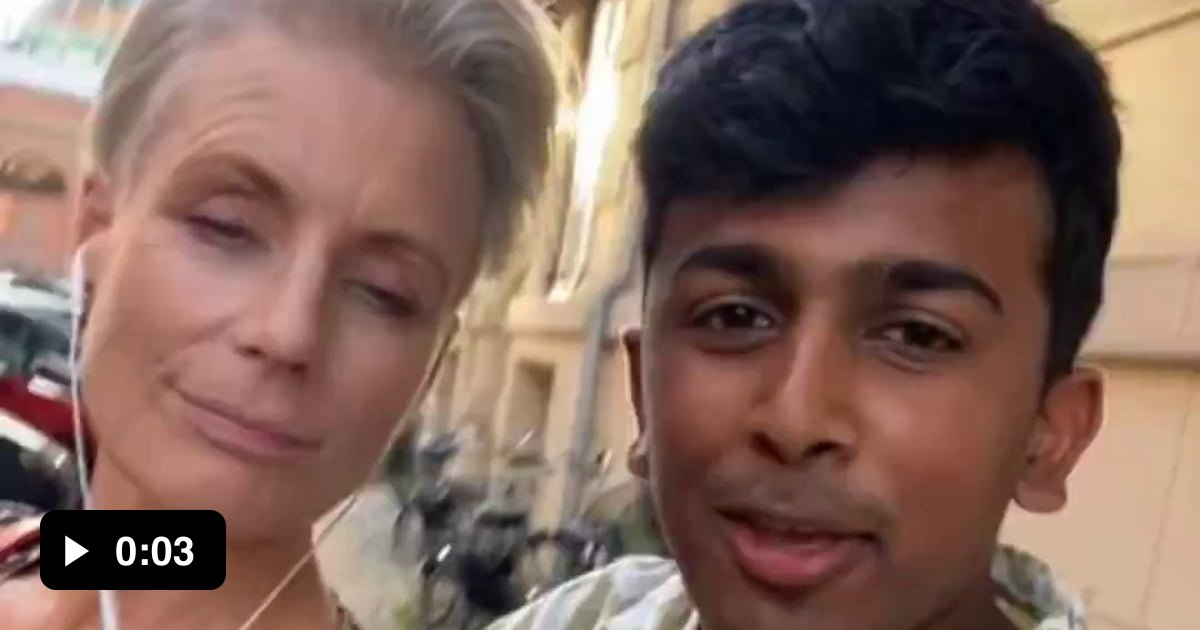 Mohammed from Pakistan, 18 years old, with a 67 year old Danish woman. True love? - 9GAG