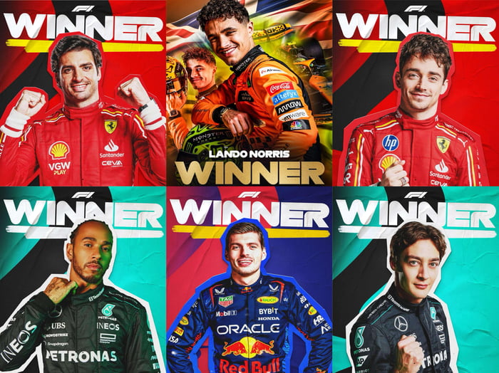 12 GRAND PRIX, 6 DIFFERENT WINNERS, F1 IS SO BACK!!!!!!!!! - 9GAG