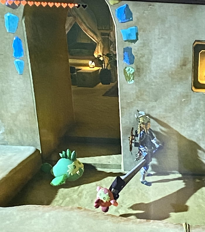 You can attach Riju’s plushies to weapons?? - 9GAG