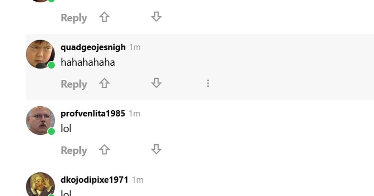 Good to know: If you see comments like this in the comment section. The post was made by a ...