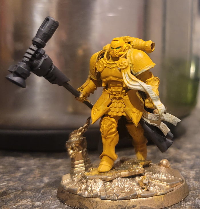 Custom Chapter Master, decided to give him a new look... and a new ...