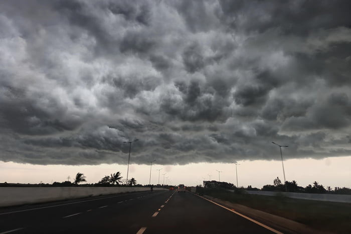 Stormy clouds. - 9GAG