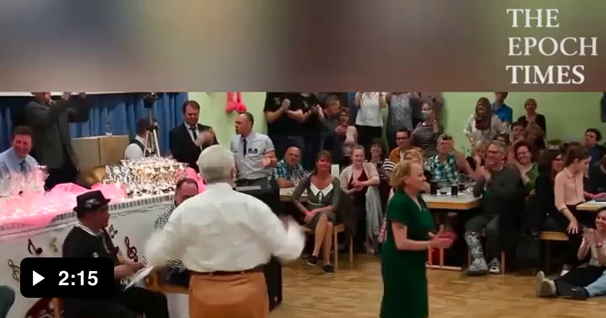 Elderly Couple Dance, Steal the Spotlight 👑👑 - 9GAG