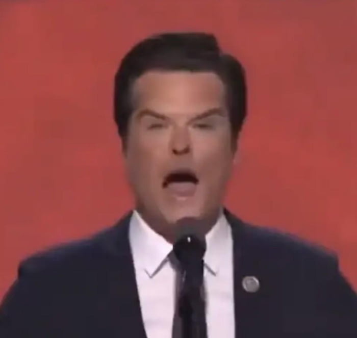 Florida Representative Matt Gaetz Speaks at the RNC - 9GAG