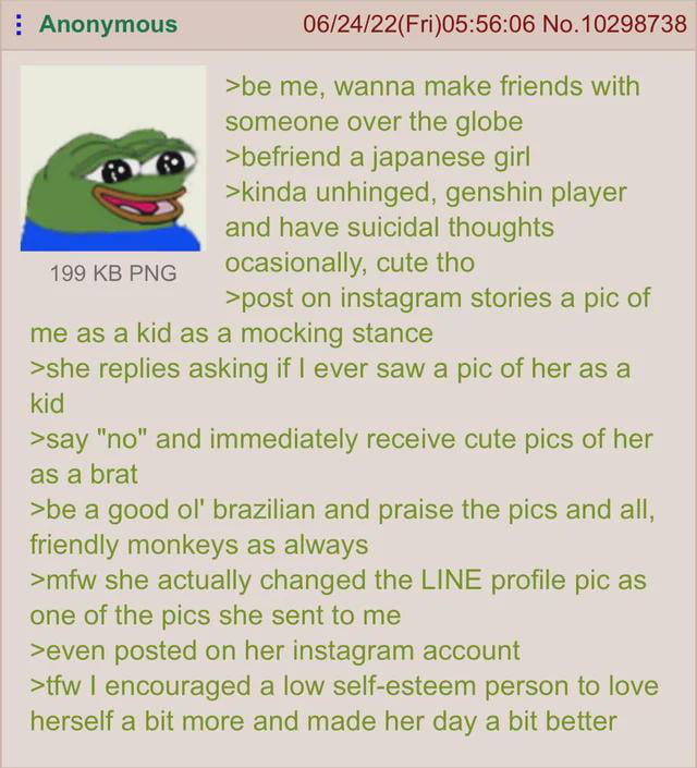 Anon makes friends with a Japanese girl - 9GAG