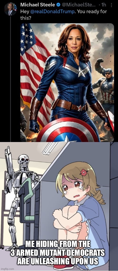 Might actually be an upgrade from Kamala - 9GAG