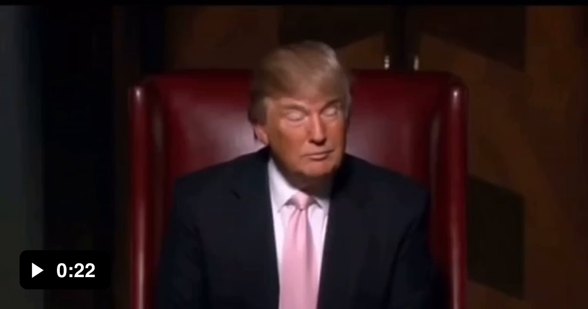This clip from The Apprentice 2012 - 9GAG