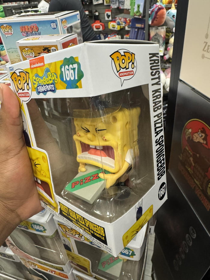 SpongeBob me boy…whatcha doin to that pizza? - 9GAG